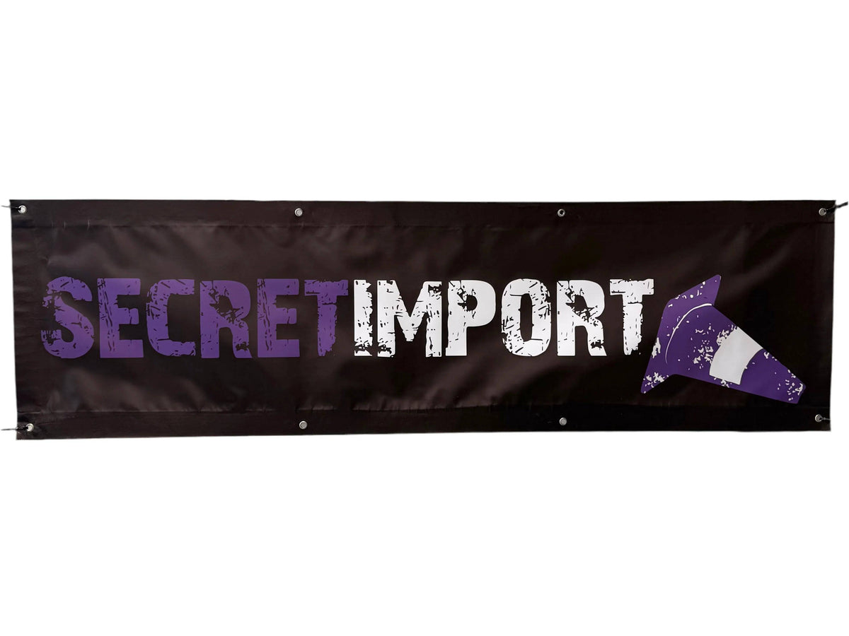 Banner Secretimport Black (70 x 200cm) - Bannière Secretimport Noir (70 ...