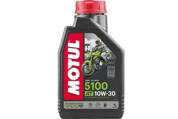 Motul 10W30 5100 ESTER Technosynthetic 4 Stroke Engine (1L) - Motul ...